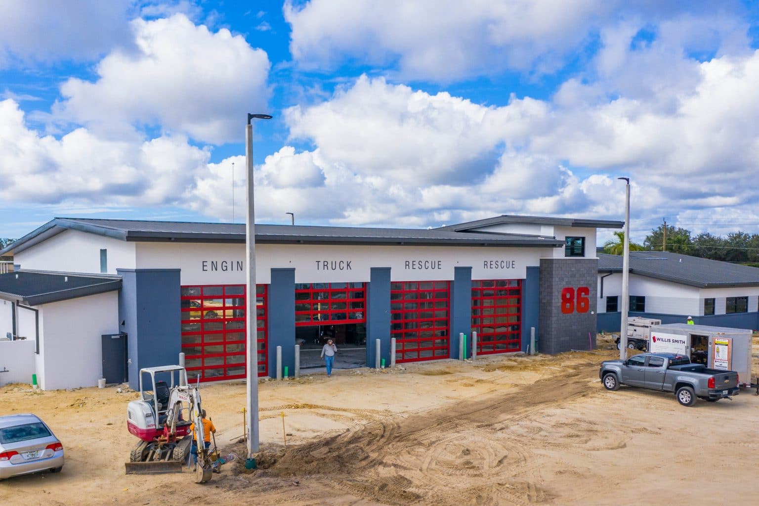 Progress On the City of North Port Public Safety Building - Wellen Park