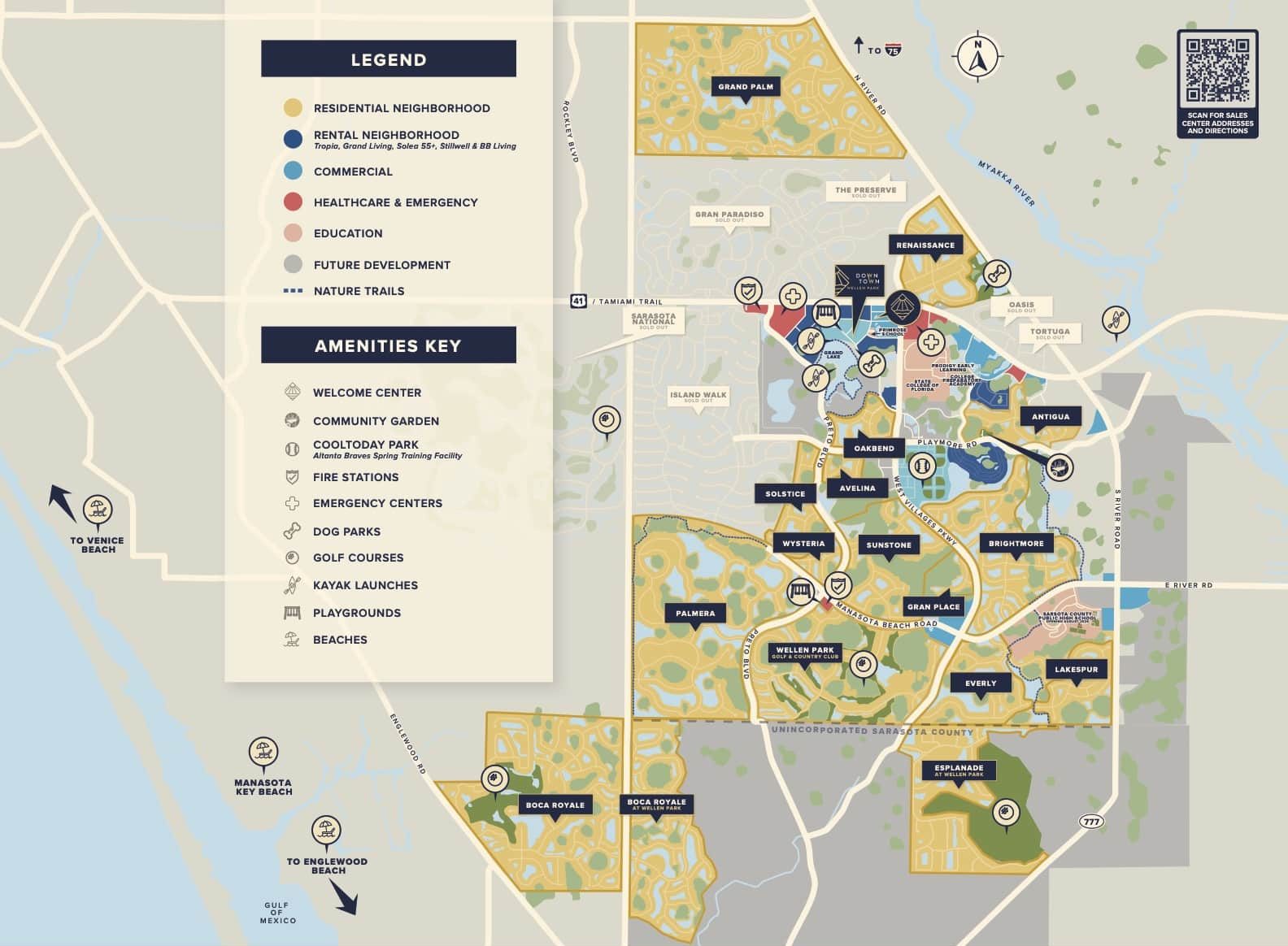 Neighborhoods In Sarasota County, FL | Wellen Park